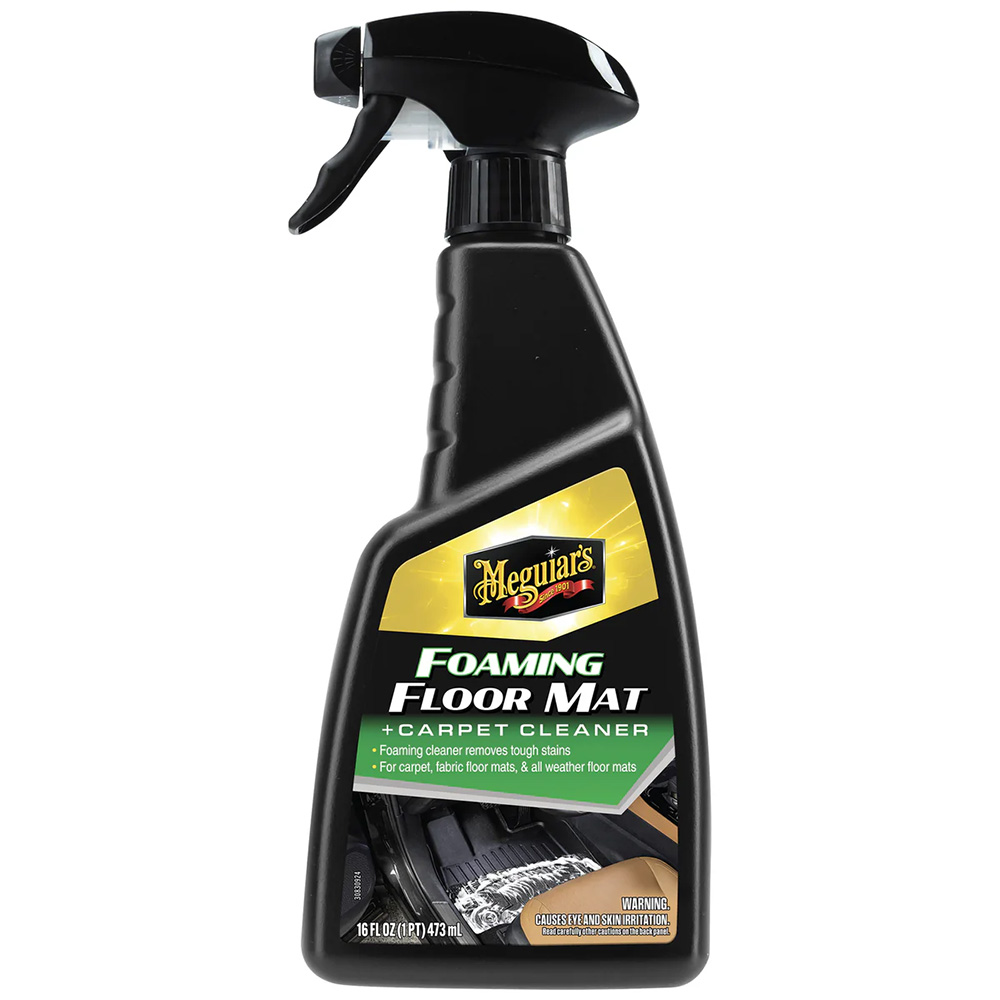 Meguiar's Foaming Floor Mat + Carpet Cleaner - 16oz | Buy Boat Marine ...